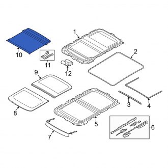 Mini Countryman OEM Roofs & Parts | Panels, Drip Rails — CARiD.com