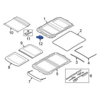 Mini Countryman OEM Roofs & Parts | Panels, Drip Rails — CARiD.com