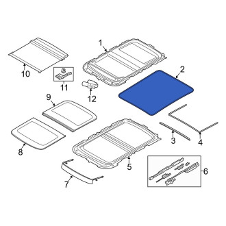 Mini Countryman Roof Seals & Moldings — CARiD.com