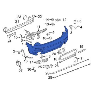 Mini Clubman OEM Bumpers | Genuine Front & Rear Bumpers — CARiD.com