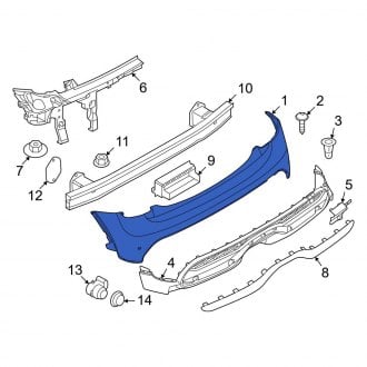 Mini Cooper OEM Bumpers | Genuine Front & Rear Bumpers — CARiD.com