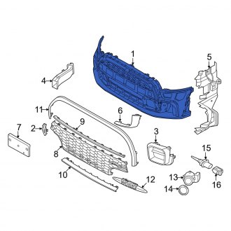 Mini Cooper Replacement Front Bumpers & Components — CARiD.com