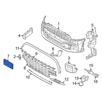 Mini OE™ Replacement Grilles - CARiD.com