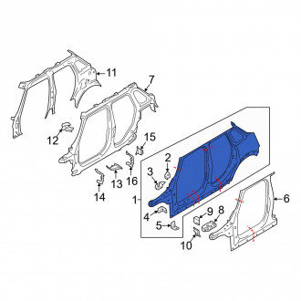 Mini Cooper Body Tubs & Side Panels — CARiD.com