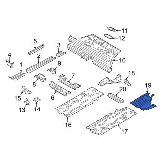 Mini Cooper Underbody Covers | Splash Shields — CARiD.com