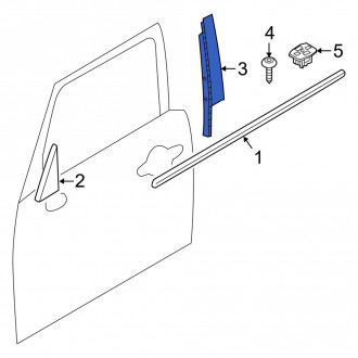 Mini Clubman Door Moldings | Side, Edge, Belt – CARiD.com