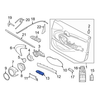 Mini Cooper OEM Window Parts | Visors, Regulators — CARiD.com