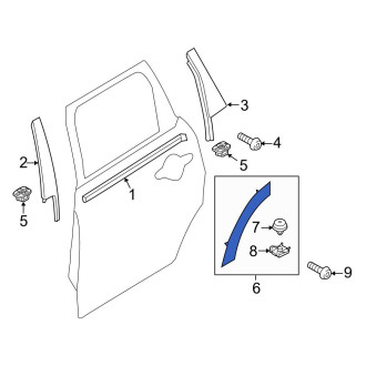 Mini Clubman Door Moldings | Side, Edge, Belt – CARiD.com