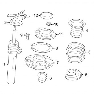 2024 Mini Cooper OEM Suspension Parts - Shocks, Struts | CARiD