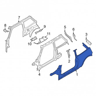Mini Cooper Body Tubs & Side Panels — CARiD.com