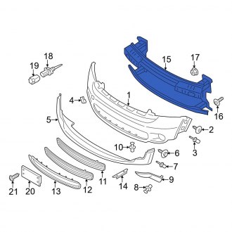 Mini Countryman OEM Bumpers | Genuine Front & Rear Bumpers — CARiD.com