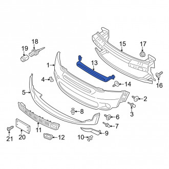 Mini Countryman OEM Bumpers | Genuine Front & Rear Bumpers — CARiD.com
