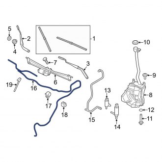 Mini Countryman Washer Nozzles & Parts — CARID.com