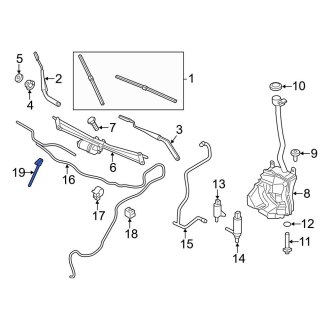 Mini Cooper Washer Nozzles & Parts | CARiD