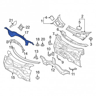 Mini Countryman Hood Moldings, Decals, Ornaments — CARiD.com