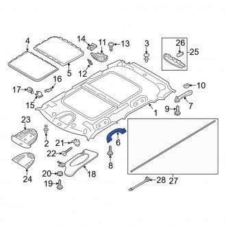 Mini Countryman Interior Panels & Moldings — CARiD.com