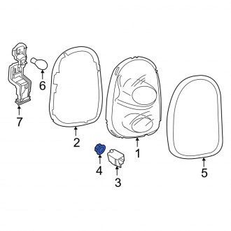 Mini Countryman OEM Tail Lights | LED, Fiber Optic — CARiD.com