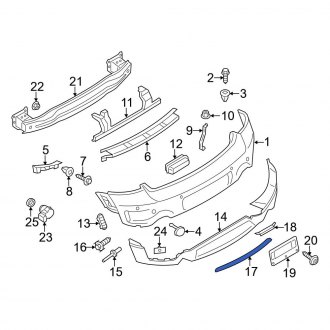 Mini Countryman OEM Bumpers | Genuine Front & Rear Bumpers — CARiD.com