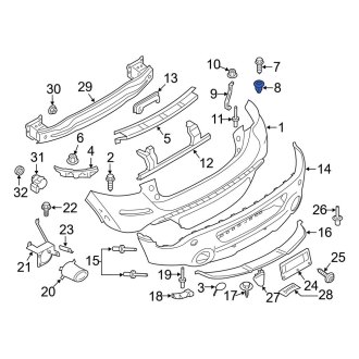 Mini OEM Bumpers | Genuine Front & Rear Bumpers — CARiD.com