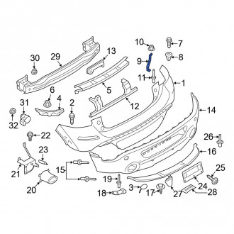 Mini OEM Bumpers | Genuine Front & Rear Bumpers — CARiD.com