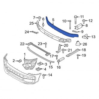Mini Countryman Bumper Reinforcements & Energy Absorbers – CARiD.com