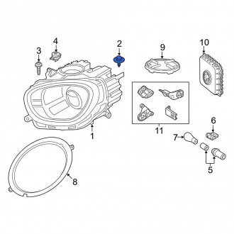 Mini Cooper OEM Lighting | Headlights, Fog & Tail Lights — CARiD.com