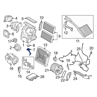 Mini Clubman A/C Evaporators & Components — CARiD.com