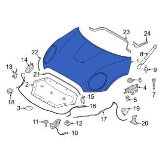Mini OE™ Auto Body Hoods - CARiD.com