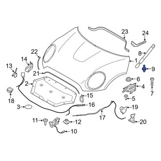 Mini OEM Trunks & Parts | Lids, Rear Panels, Handles — CARiD.com