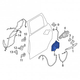 Mini Cooper Door Locks + Components — CARiD.com