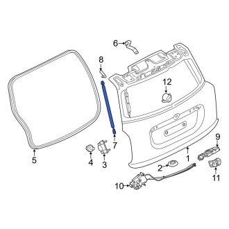 Mini Countryman OEM Trunks & Parts | Lids, Rear Panels — CARiD.com