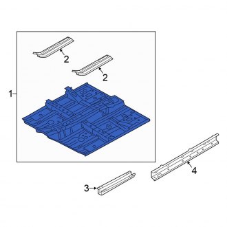 Mitsubishi Mirage G4 Rocker Panels, Floor Pans, Moldings — CARiD.com