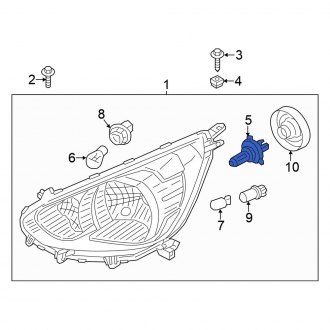 Mitsubishi Mirage G4 OEM Lighting | Headlights, Fog & Tail Lights ...