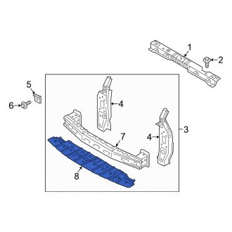 Mitsubishi Mirage Radiator Supports — CARiD.com