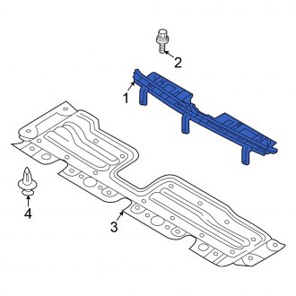 Mitsubishi Mirage Radiator Support Covers — CARiD.com