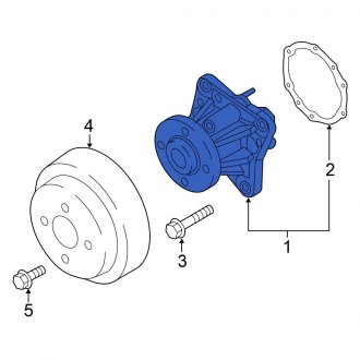 Mitsubishi Mirage G4 Water Pumps | Electric, Mechanical — CARiD.com