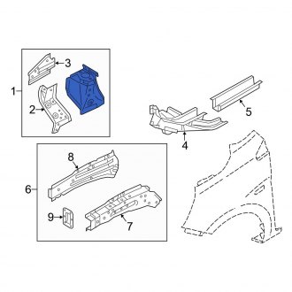 Mitsubishi Mirage OEM Exterior & Body Parts — CARiD.com