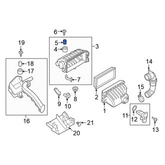 Mitsubishi Mirage Air Filter Housing Boxes & Parts — CARiD.com