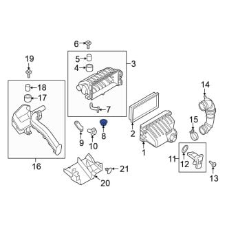 Mitsubishi Mirage Air Filter Housing Boxes & Parts — CARiD.com