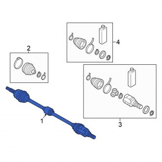 Mitsubishi Mirage G4 Replacement Axles & Components – CARiD.com