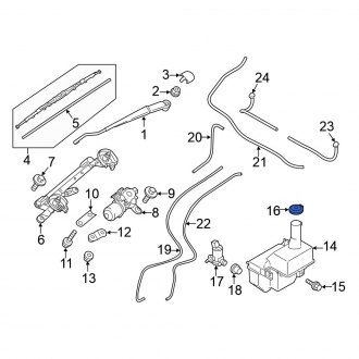 Mitsubishi Mirage Windshield Washer Tanks & Parts — CARID.com