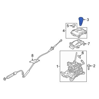 Mitsubishi Mirage G4 Transmission Shifters | Automatic & Manual — CARiD.com