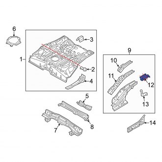 Mitsubishi Mirage Replacement Chassis Frames & Rails - CARiD.com