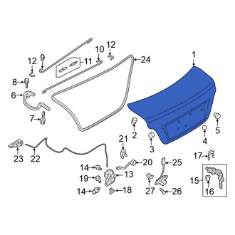Mitsubishi Mirage G4 Body Parts | Collision Repair, Restoration - CARiD.com
