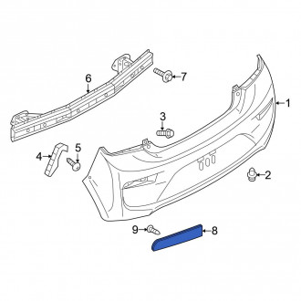 Mitsubishi Mirage Bumper Reflectors & Side Reflectors – CARiD.com