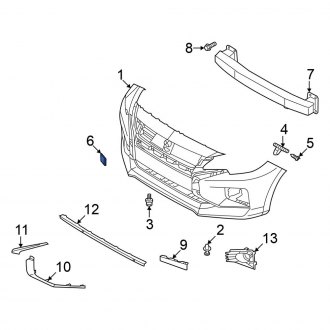 Mitsubishi Mirage Bumper Inserts & Covers | Front, Rear — CARiD.com