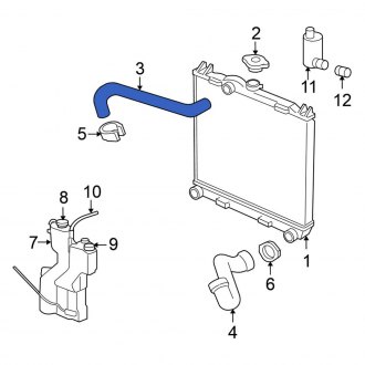Mitsubishi OEM Engine Cooling Parts | Radiators, Fans, Pumps — CARiD.com