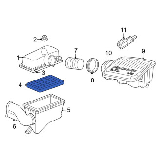 Mitsubishi OEM Air Intake Parts | Filters, Manifolds — CARiD.com