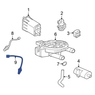 Mitsubishi OEM Emission Control Parts - Oxygen Sensors | CARiD