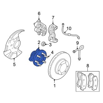 Mitsubishi OEM Driveline & Axle Parts - Hubs, CV-Joints | CARiD